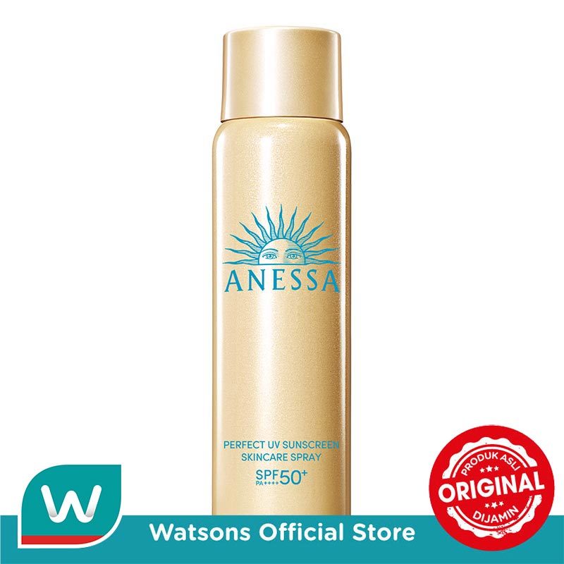 Jual Anessa Perfect UV Sunscreen Skincare Spray 60g | Shopee Indonesia