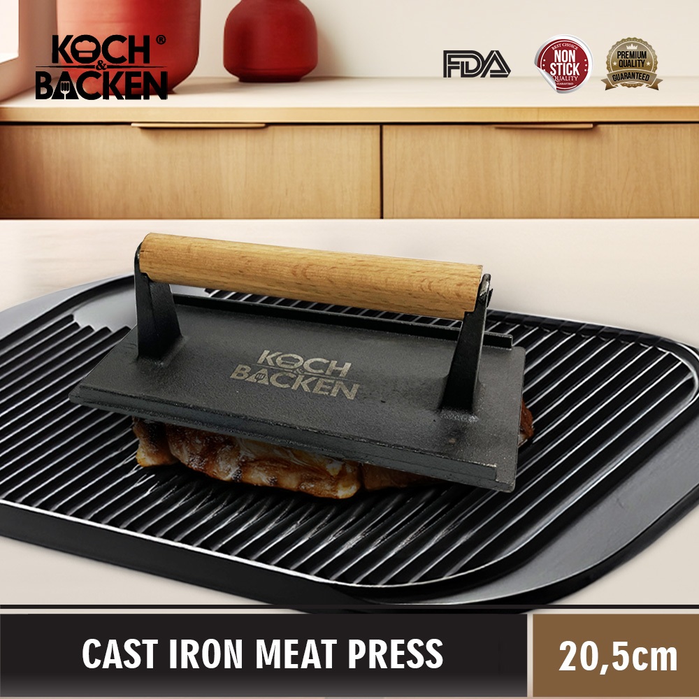 Jual KOCH&BACKEN Cast Iron Meat Press - Alat Press Penggiling Daging ...
