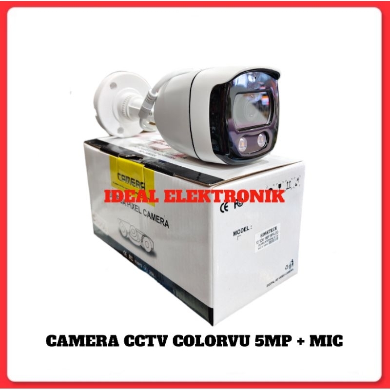 Jual CAMERA OUTDOOR COLORVU AUDIO 5MP FULL COLOR BUILD IN MICAUDIO 5MP ...
