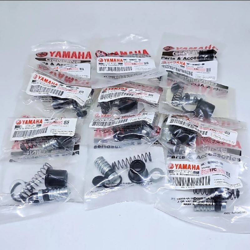 Jual Grosir (10 PCS) Seal Master Rem Kit Belakang Jupiter MX New Vixion kode Part 50C | Shopee ...