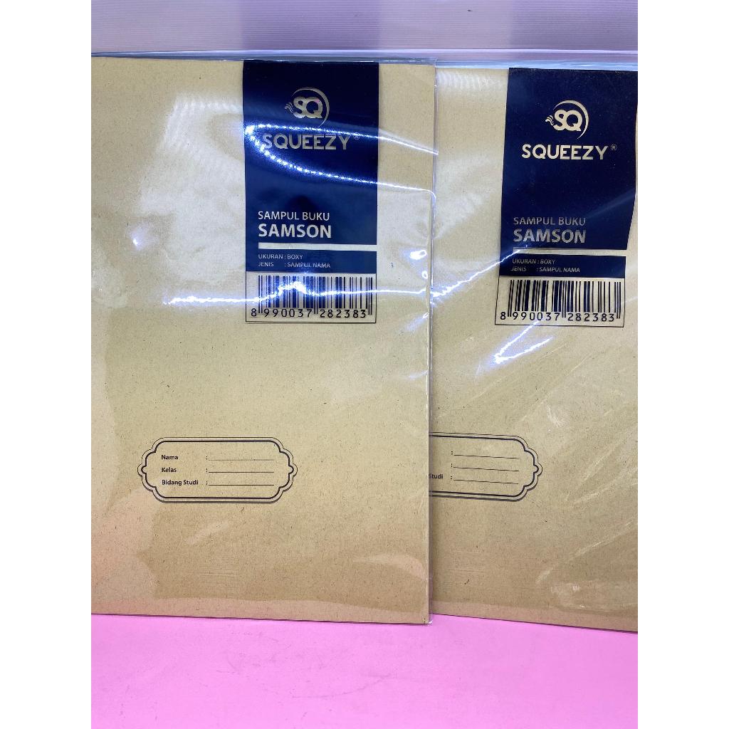 Jual SAMPUL COKELAT BUKU NAMA SAMSON UKURAN BOXY | Shopee Indonesia
