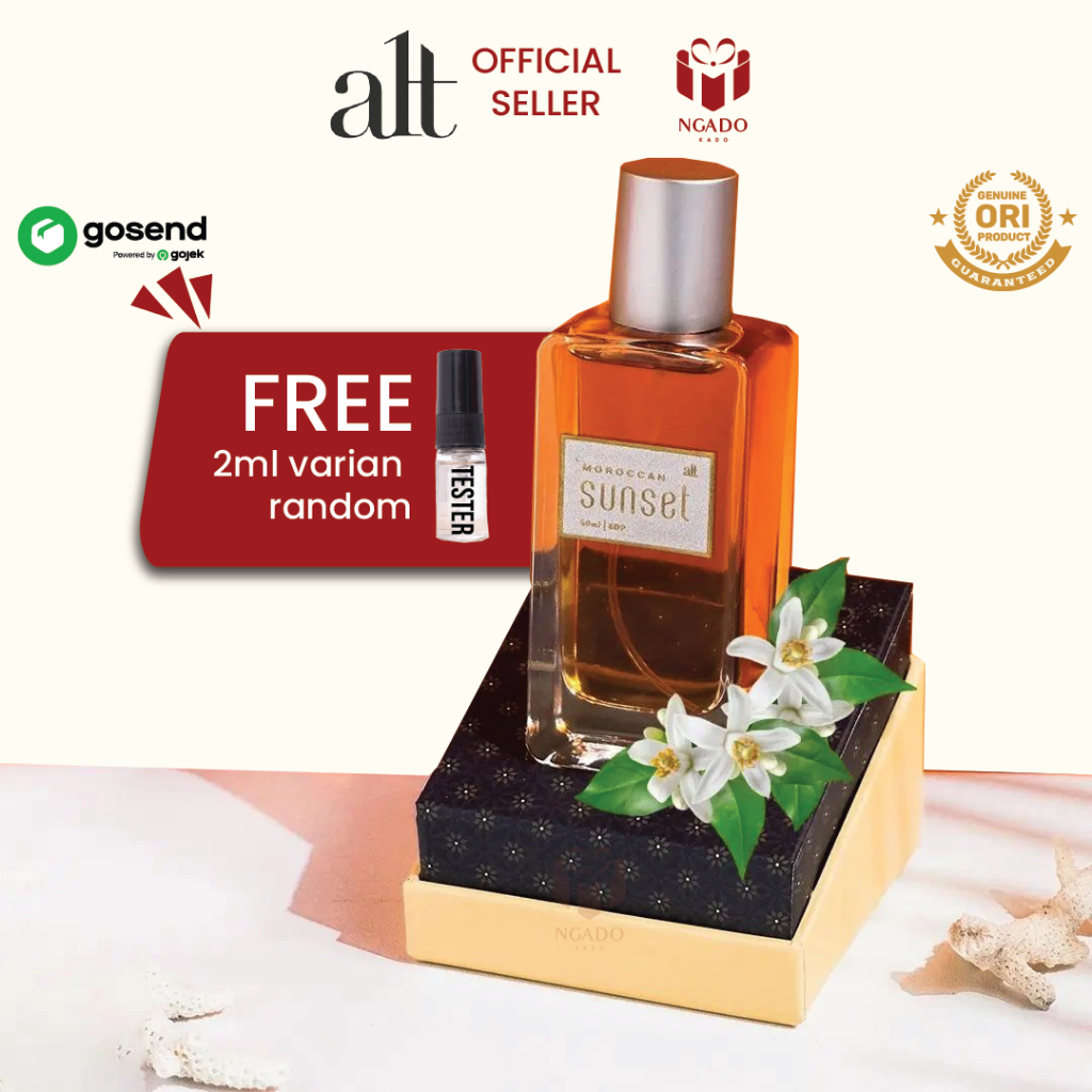 Jual ALT Perfume MOROCCAN SUNSET 50ml Eau De Parfum 50ml 100ml 100 ml ...
