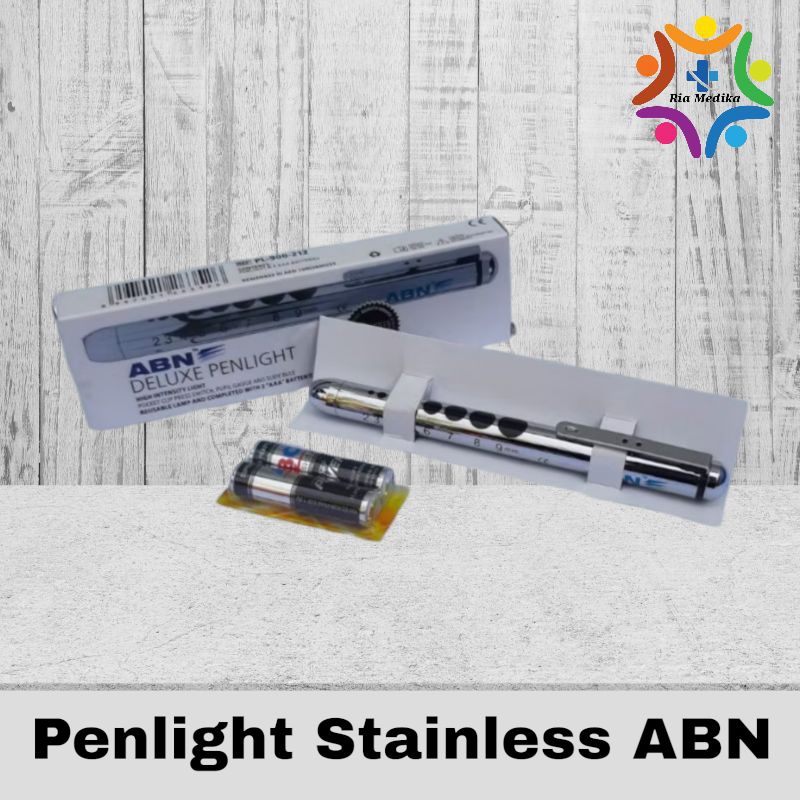 Jual Penlight ABN Penlight Stenlis ABN Senter Mulut | Shopee Indonesia