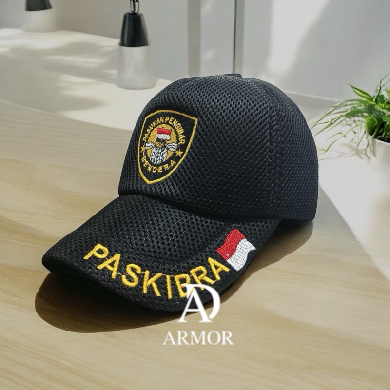 Jual Topi paskibra Terbaru double mesh custom | Shopee Indonesia