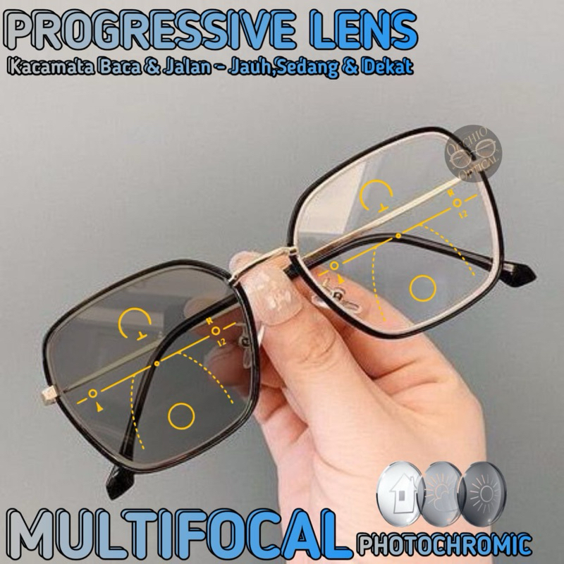 Jual Kacamata Baca Progresif Photochromic Wanita | Kacamata Baca dan ...