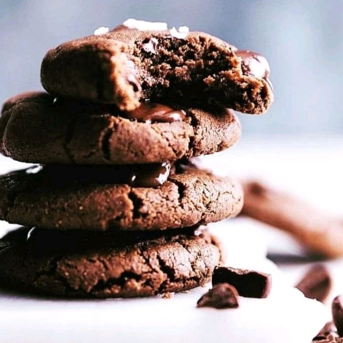 Jual SOFT BAKED COOKIES PREMIUM/COOKIES DOUBLE CHOCOLATE(perbox isi ...