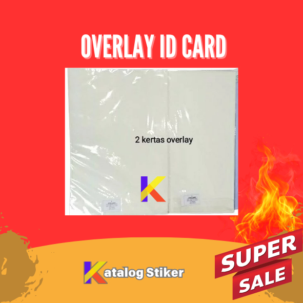 Jual Bahan ID Card | OVERLAY ID Card Laser PENTA| PVC ID Card | Name ...