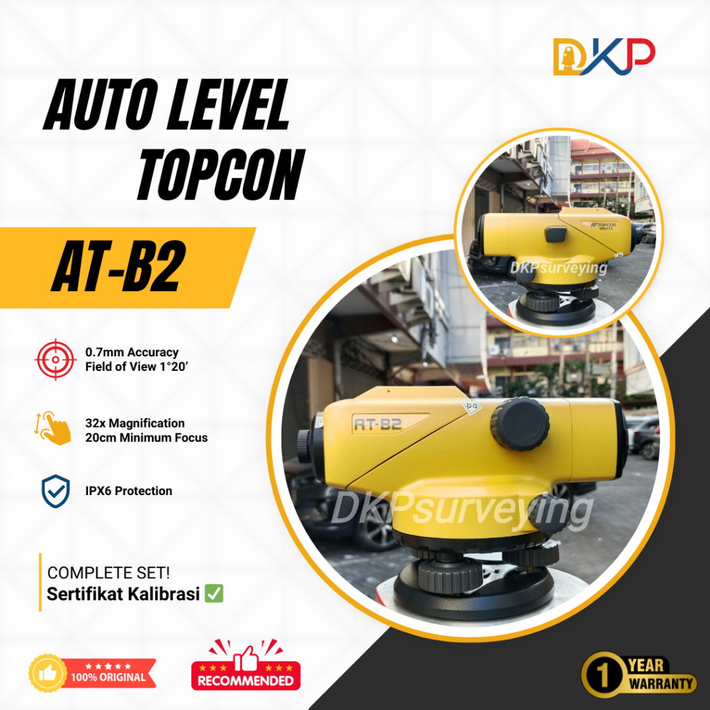 Jual Waterpass TOPCON ATB-2 / Autolevel / Automatic Level TOPCON ATB-2 ...