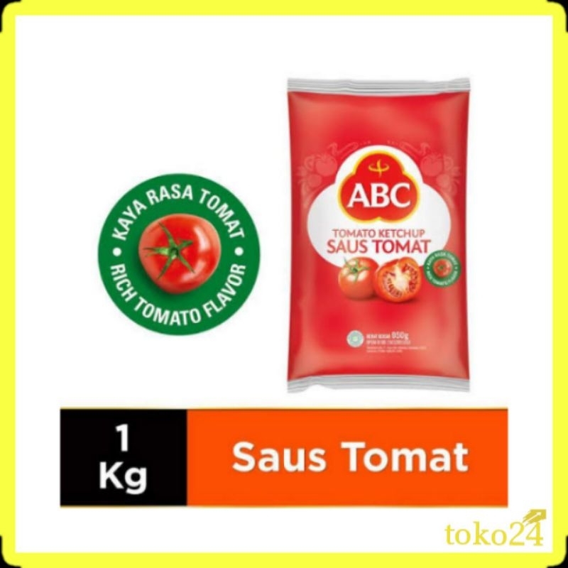 Jual ABC Saus Tomat 1 kg | Shopee Indonesia