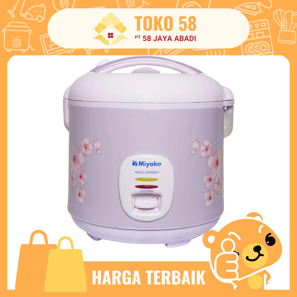 Jual [COD] Rice Cooker Magic Warmer Plus Miyako MCM-509 ( 1,8 Liter ...