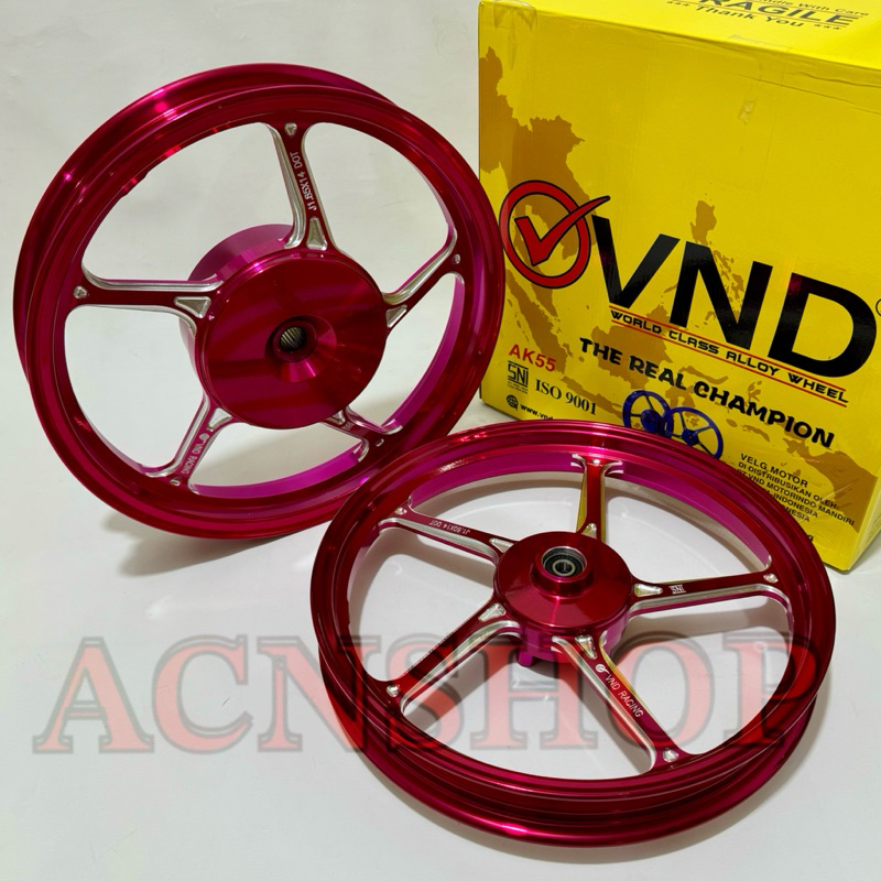 Jual VELG RACING VND AK 55 PALANG 5 BEAT VARIO 110 SCOOPY VARIO 125 VARIO 150 - OREN | Shopee ...