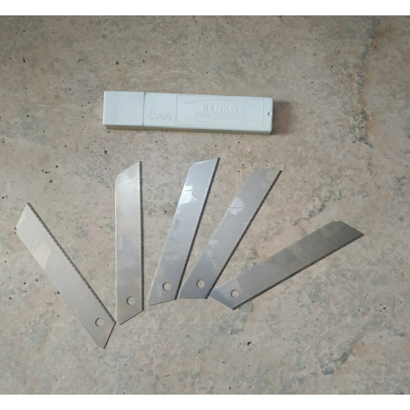 Jual Isi cutter besar merk: KENKO type: L -150 (1pack= 5 pcs) | Shopee ...
