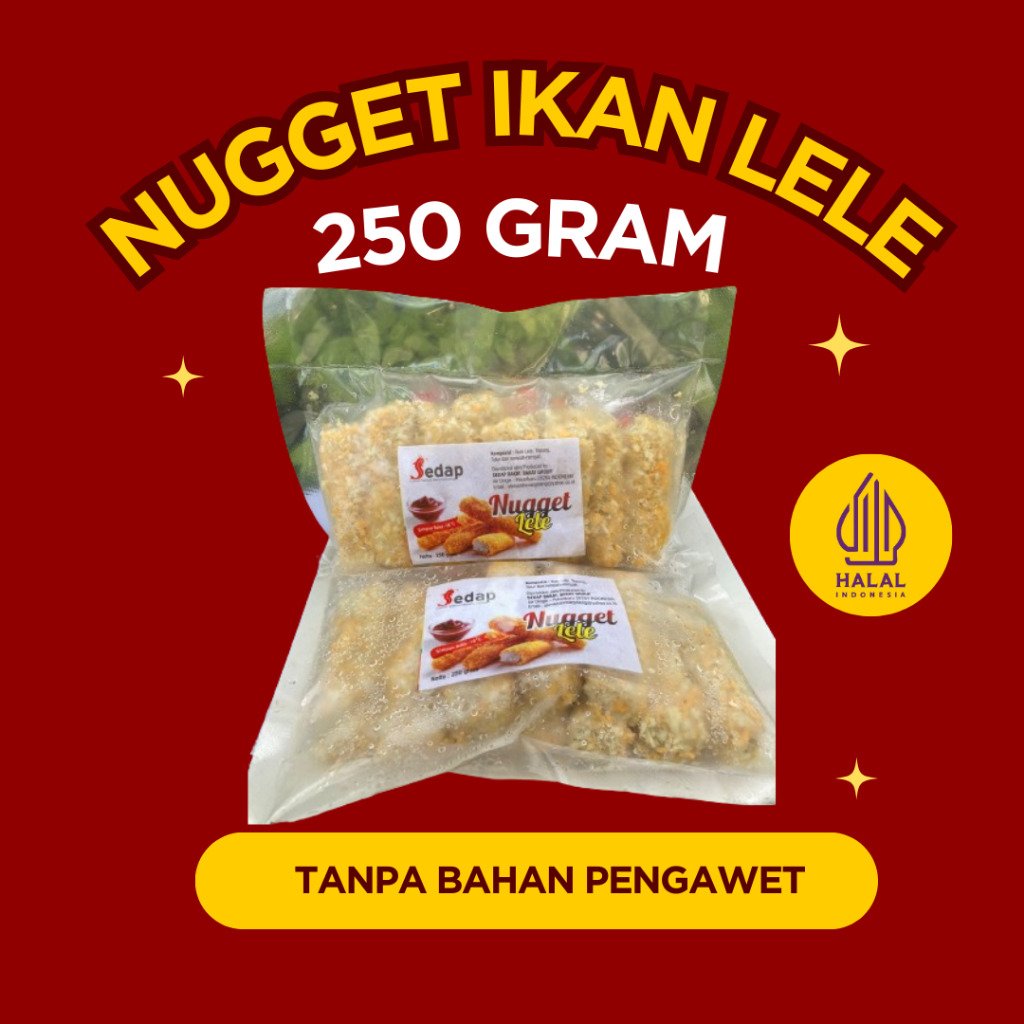 Jual NUGGET IKAN LELE SEDAP 250 GRAM | Shopee Indonesia