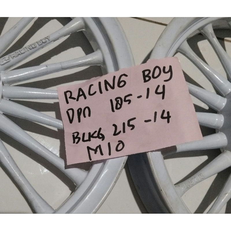 Jual VELG RACING CLASSIC ANDONG DOKAR PALANG WHITE PUTIH YAMAHA MIO ...