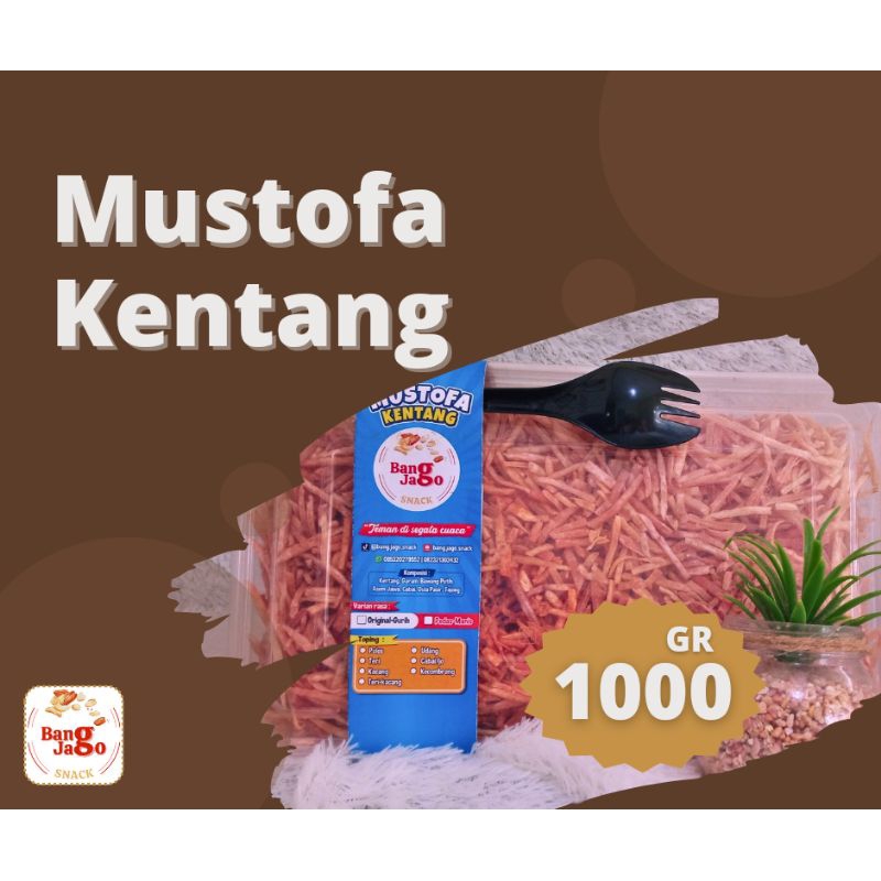 Jual Mustofa Kentang Bang Jago 1000gr | Shopee Indonesia