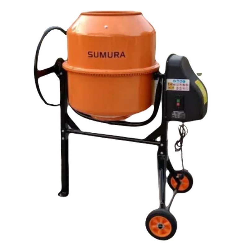 Jual Mesin Molen pengaduk semen Listrik SUMURA CM180 180 liter | Shopee Indonesia