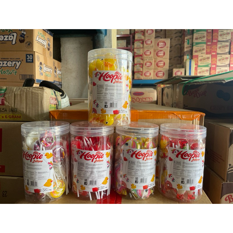 Jual HOOPIE lollypop toples 450gram berbagai rasa | Shopee Indonesia