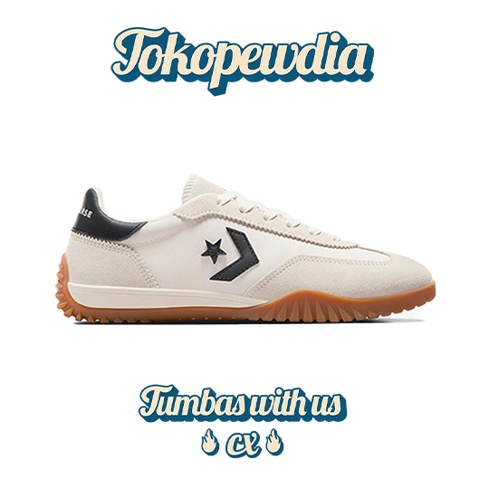 Jual Converse Run Star Trainer Low Egret Black (A08262C) | Shopee Indonesia