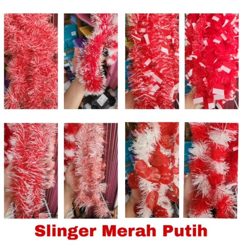 Jual SLINGER MERAH PUTIH / SLINGER HUT RI / SLINGER 17 AGUSTUS / BALON ...