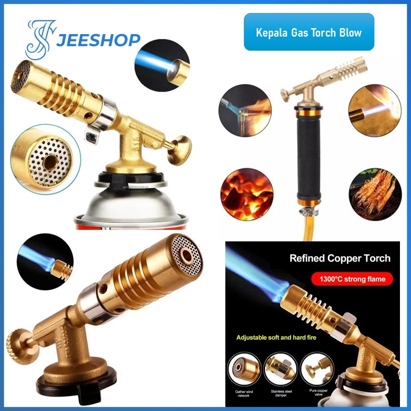 Jual Kepala Gas Torch BBQ Kepala Las Blow Torch Flame Gun Portable Serbaguna | Shopee Indonesia