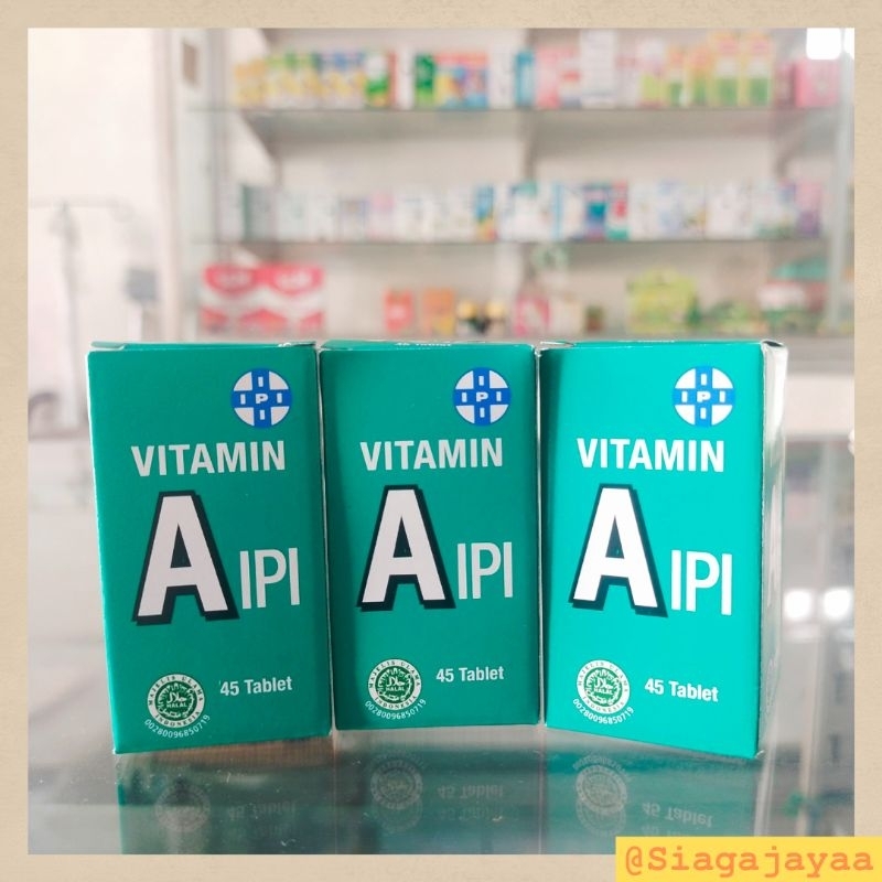 Jual Vitamin A IPI Botol 45 Tablet | Shopee Indonesia