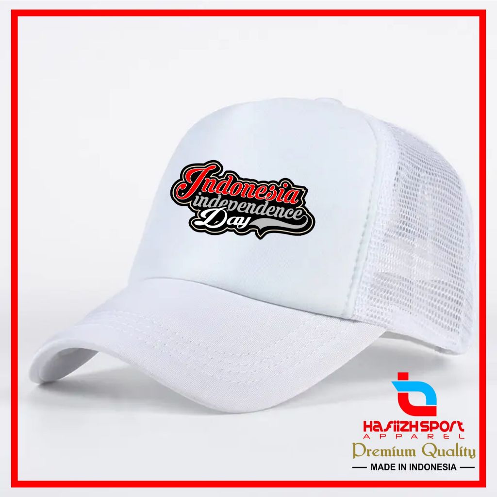Jual TOPI HUT RI INDONESIA INDEPENDENT DAY / TOPI JARING KEMERDEKAAN ...