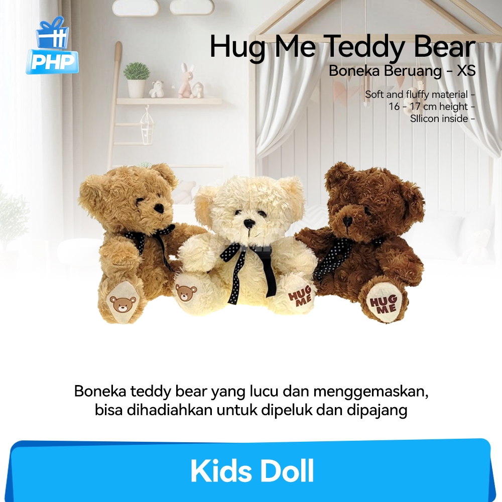 Jual #PHP Boneka Beruang Lucu Teddy Bear Hug Me untuk Anak & Wisuda | Shopee Indonesia