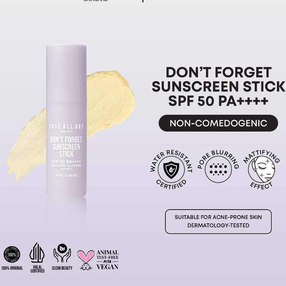 Jual Rosé All Day Don't Forget Sunscreen Stick | Shopee Indonesia