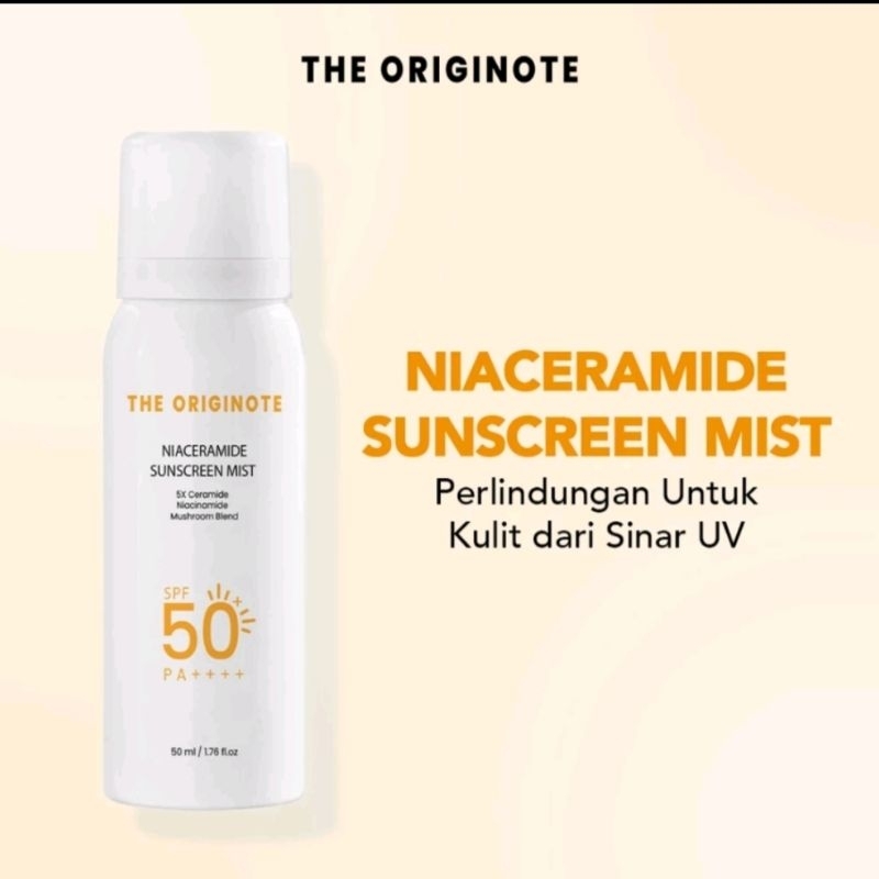 Jual The Originote Niaceramide Sunscreen Mist SPF 50 PA++++ 50ml ...