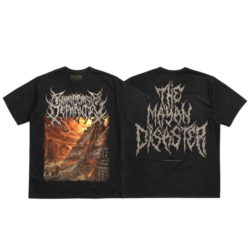 Jual Tshirt // Anthropophagus Depravity - The Mayan Disaster | Shopee ...