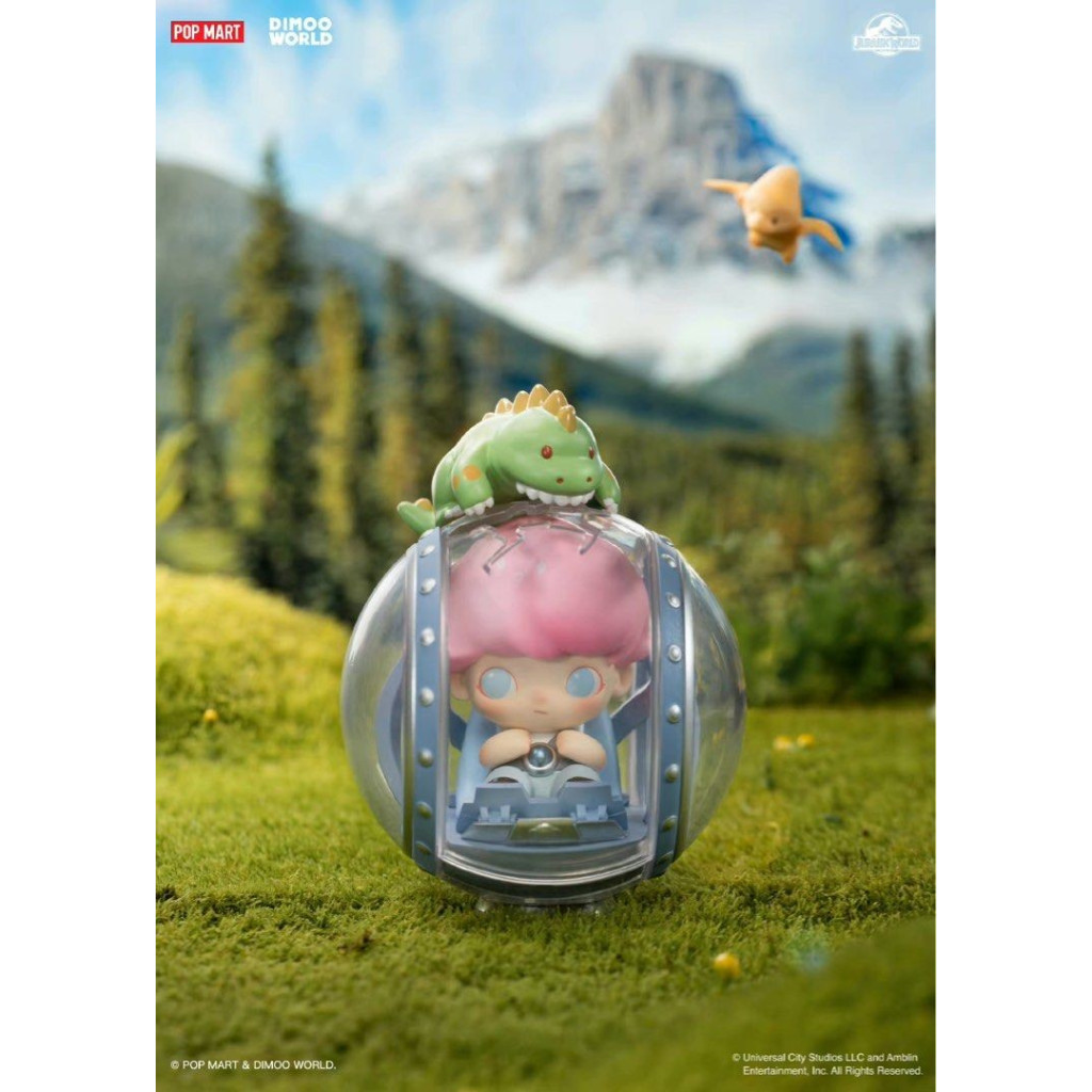 Jual POP MART X Dimoo Jurassic World Series Gyro Tour | Shopee Indonesia