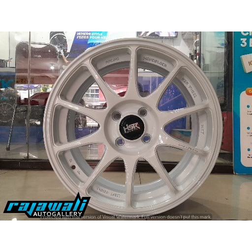 Jual VELG MOBIL RACING MODEL JDM RING 16 HSR INDY BOROKO RING 16 BUAT BRIO JAZZ AGYA AYLA ...