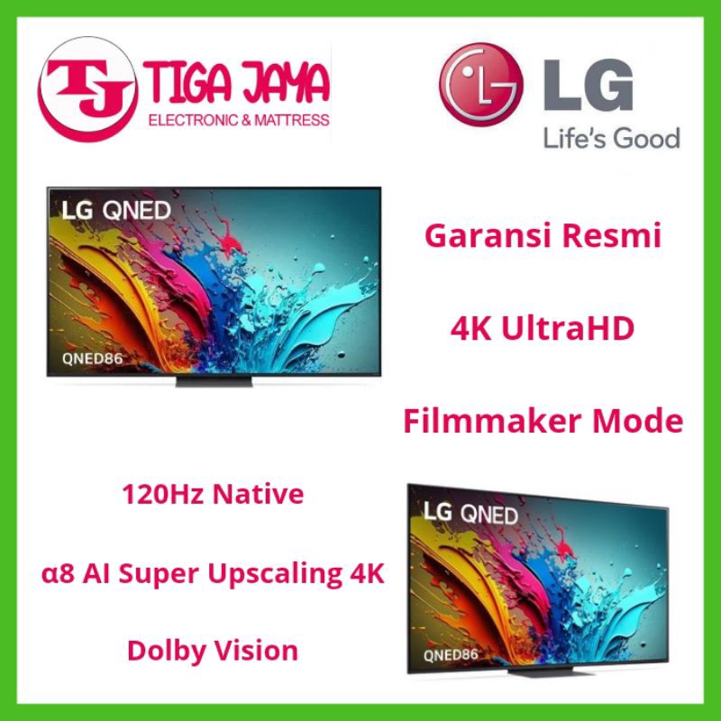 Jual LG 75QNED86 LED QNED TV 75 INCH 4K UHD SMART TV LG 75QNED86TSA ...