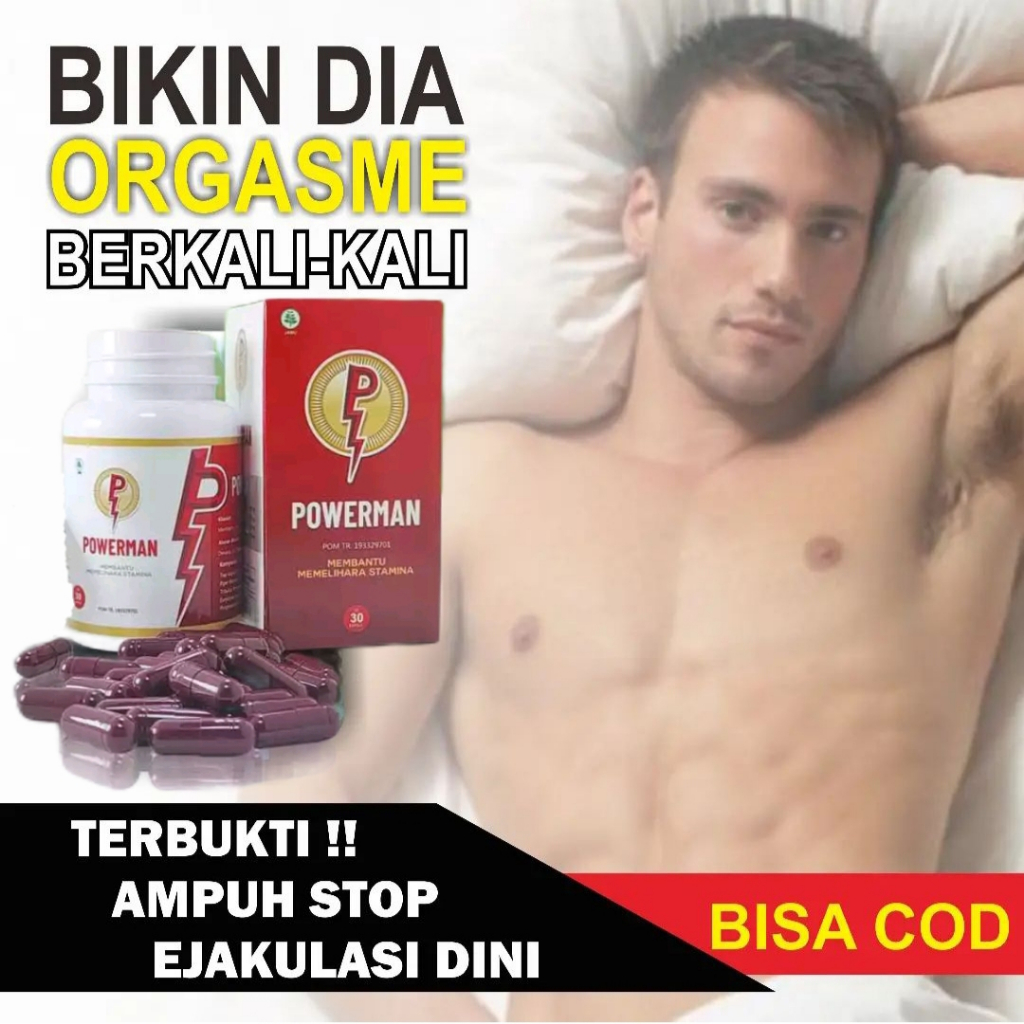 Jual (POWERMEN) KAPSUL PENAMBAH DURASI YANG PANJANG MENAMBAH STAMINA PRIA ( BPOM) | Shopee Indonesia