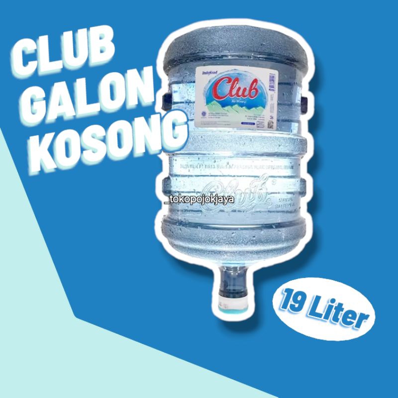 Jual CLUB GALON KOSONG | Galon kosong tanpa air/isi | Galon untuk ...
