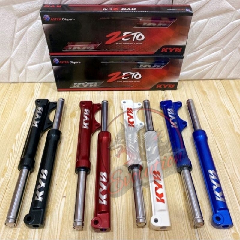 Jual Shock depan KYB ZETO ORIGINAL MOTOR BEAT FI - MIO - M3 - SCOOPY - VARIO125 - VARIO150 ...