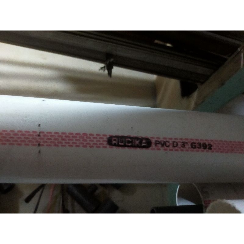 Jual Pipa PVC ukuran 3 inci tipe D merk Rucika jual meteran | Shopee ...