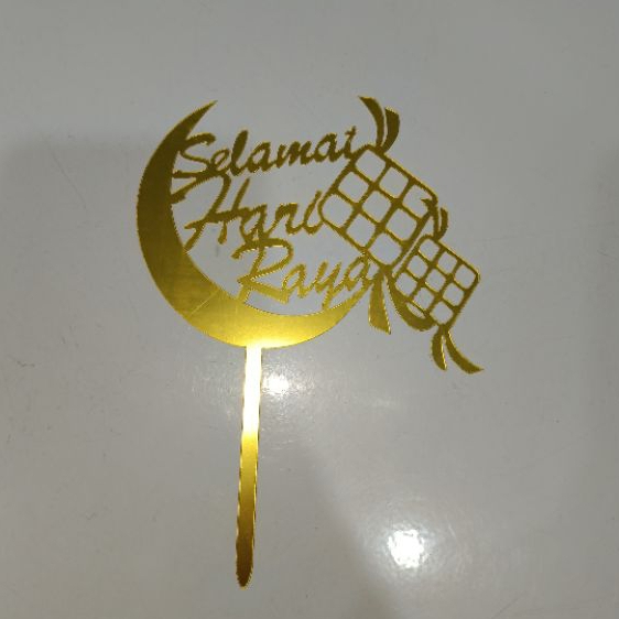 Jual TOPPER SELAMAT HARI RAYA KETUPAT | Shopee Indonesia