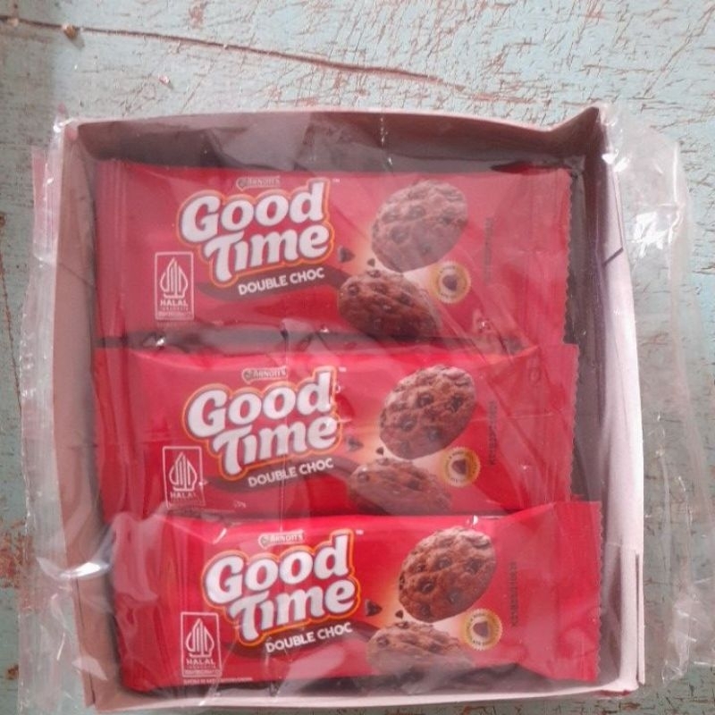 Jual GOOD TIME double choc isi 12 pcs | Shopee Indonesia