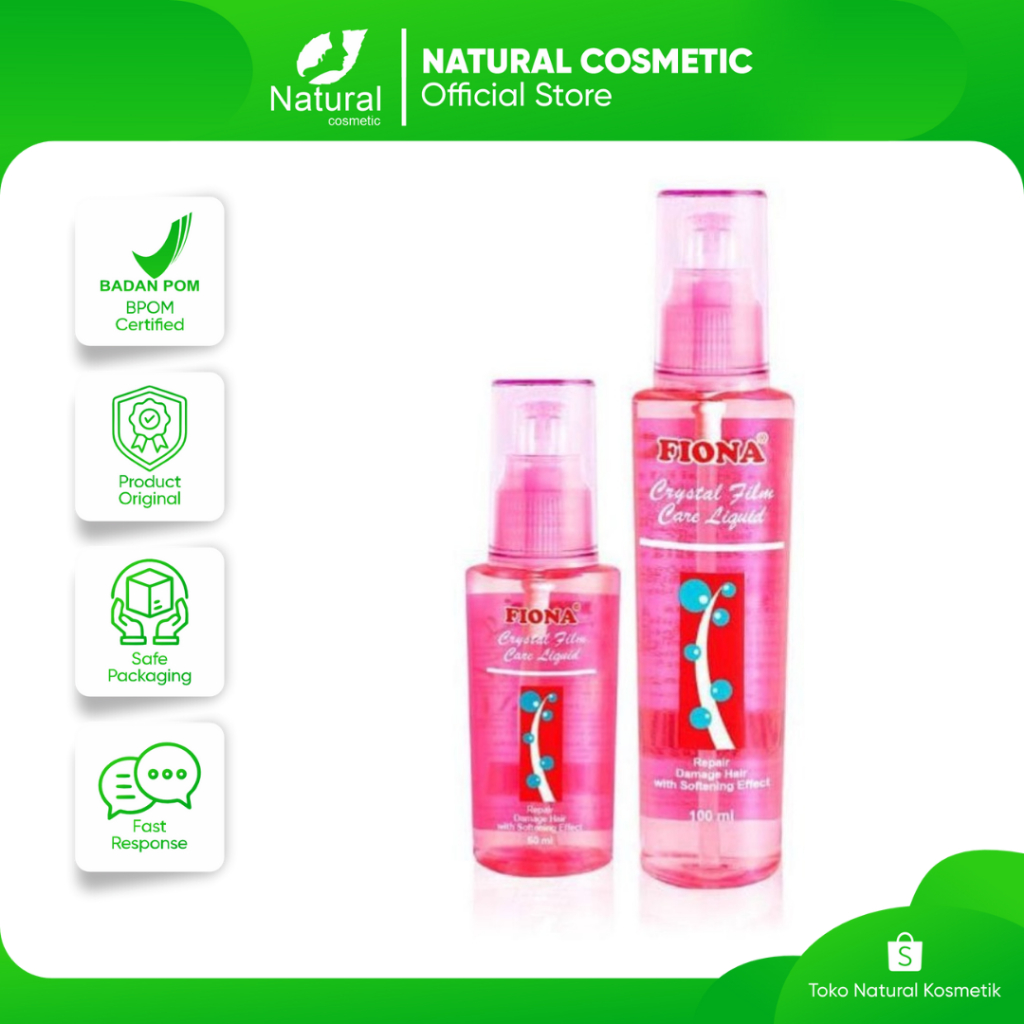 Jual Fiona Crystal Care Liquid Vitamin Rambut | Shopee Indonesia