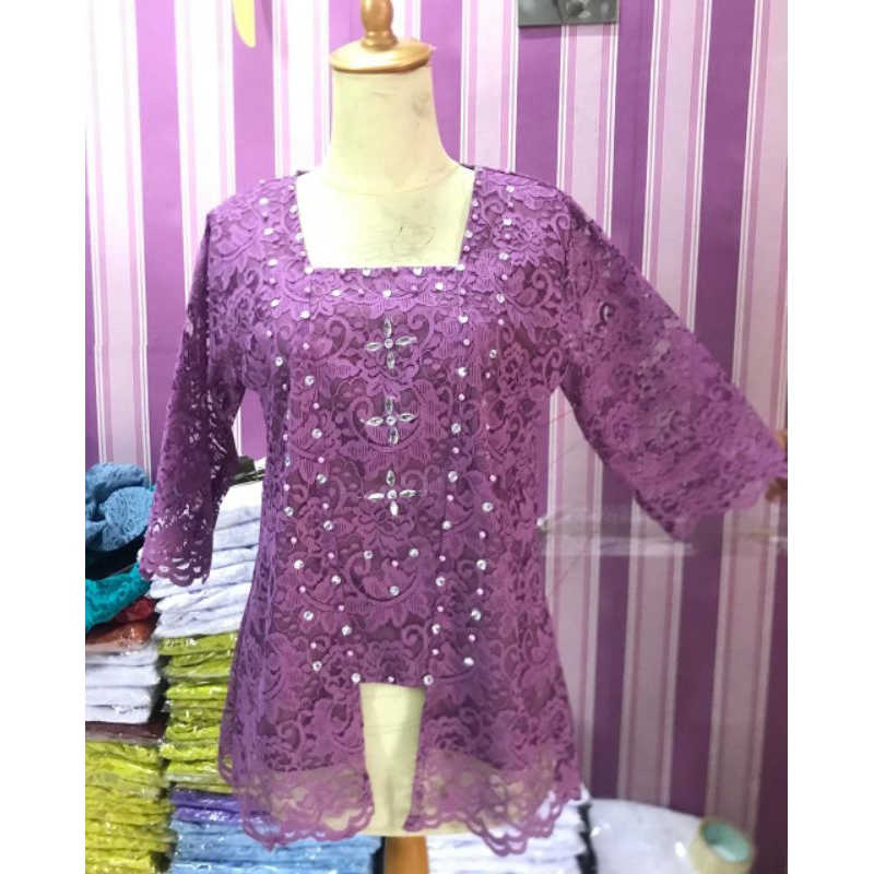 Jual Blouse kebaya kutu baru terbaru premium terbaru,blus kebaya kutu ...