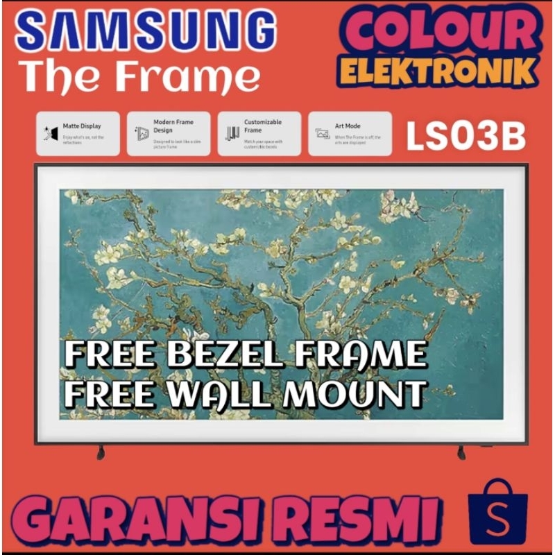 Jual SAMSUNG 65LS03B The Frame 2022 65 inch QA65LS03BAKXXD QA65LS03B ...