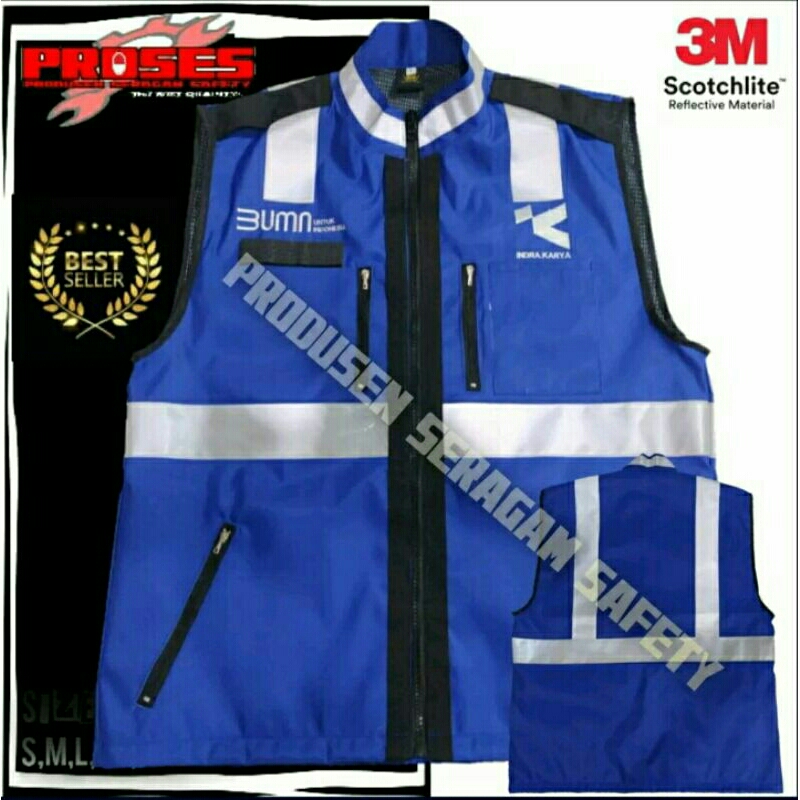 Jual ROMPI SAFETY 3M SCOTLITE TASLAN WATERPROOF-ROMPI TAMBANG-ROMPI ...