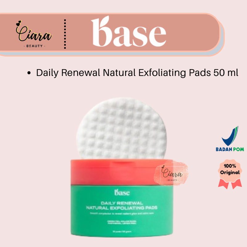 Jual Base Daily Renewal Natural Exfoliating Pads 50 gr | Shopee Indonesia