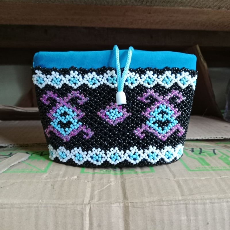 Jual tas serut manik ukuran sedang - tas tote bag manik - tas kadut ...