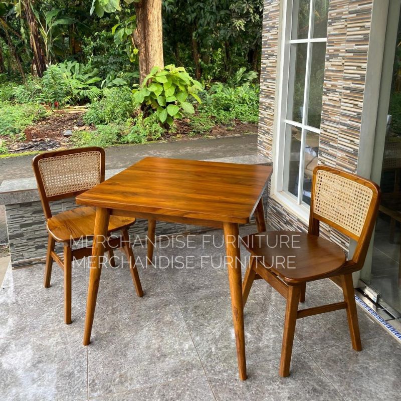 Jual PROMO !!! Set Meja Kursi Cafe Rotan Tulang - Kursi Makan Cafe Resto Minimalis Modern ...