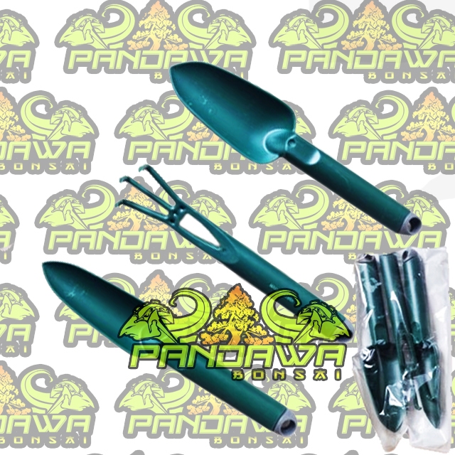 Jual PANDAWA BONSAI-Garden Tools Set MINI 3 PCS Bahan Plastik / Sendok ...