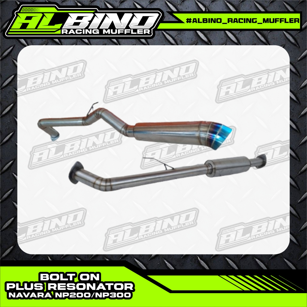 Jual MUFFLER BOLT ON PLUS RESONATOR NISSAN NAVARA NP200 NP300 D40 ...