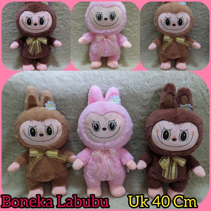 Jual Boneka labubu ukuran 40Cm. | Shopee Indonesia