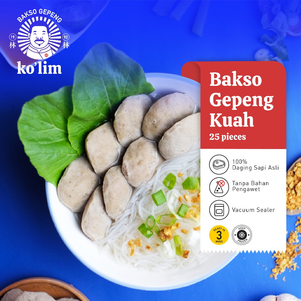 Jual BAKSO GEPENG Homade FREE KUAH KALDU TULANG SAPI ASLI Special KO ...